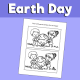Earth Day – Pop up Card – 10 Minutes of Quality Time