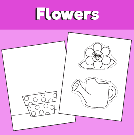 Spring Spot the Difference - Flowers – 10 Minutes of Quality Time