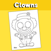 Clown Pattern Worksheet – 10 Minutes of Quality Time