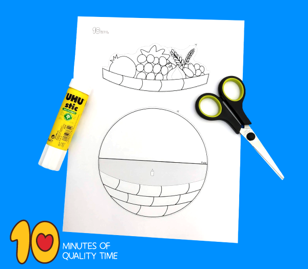Fruit Basket Craft 10 Minutes Of Quality Time