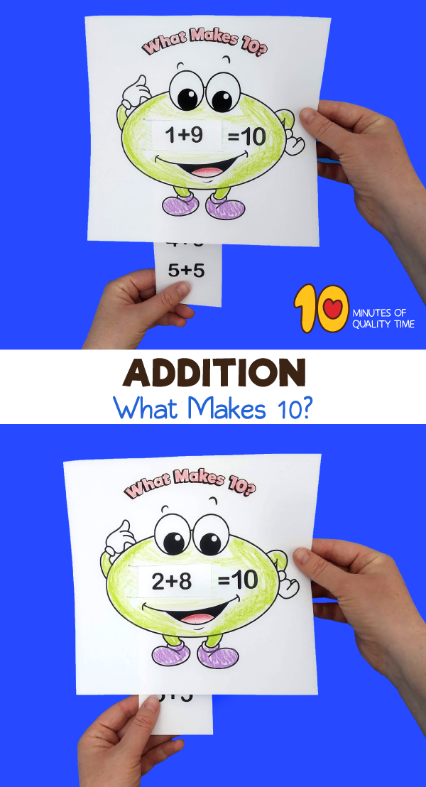 What Makes 10 Worksheet 10 Minutes Of Quality Time
