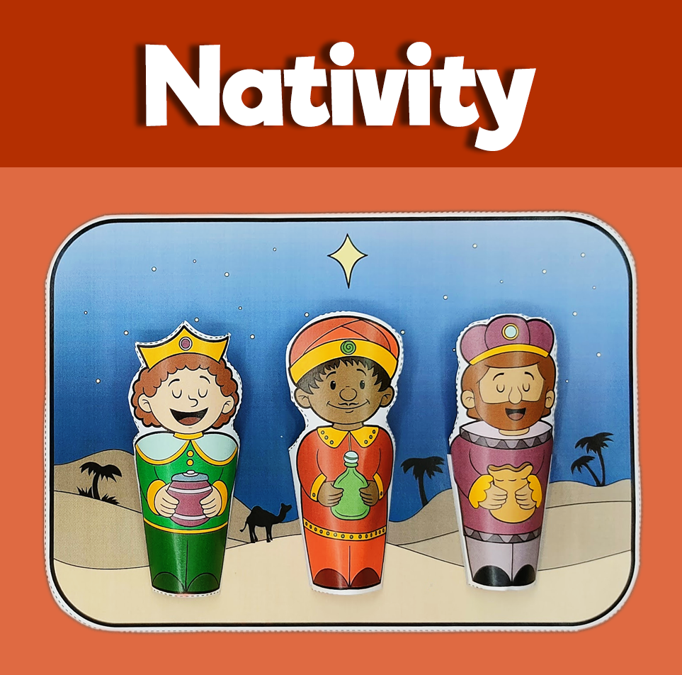 Three Wise Men - Three Kings - Craft – 10 Minutes of Quality Time