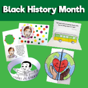 Rosa Parks Craft – I Believe – 10 Minutes of Quality Time