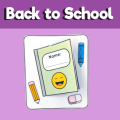 Back to School 3D Pencil – Name Card – 10 Minutes of Quality Time