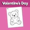 Teddy Bear With Heart Paper Roll Craft – 10 Minutes of Quality Time