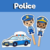Policeman Hand Puppet - Paper Craft – 10 Minutes of Quality Time