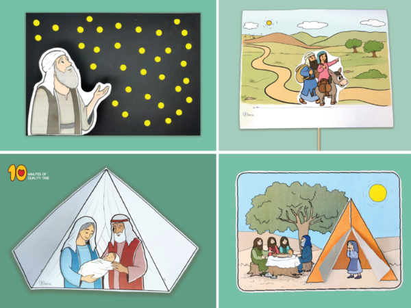 Abraham Bible Craft Ideas for Sunday School – 10 Minutes of Quality Time