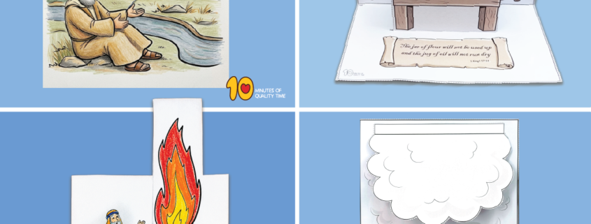 Elijah Sunday School crafts Archives – 10 Minutes of Quality Time